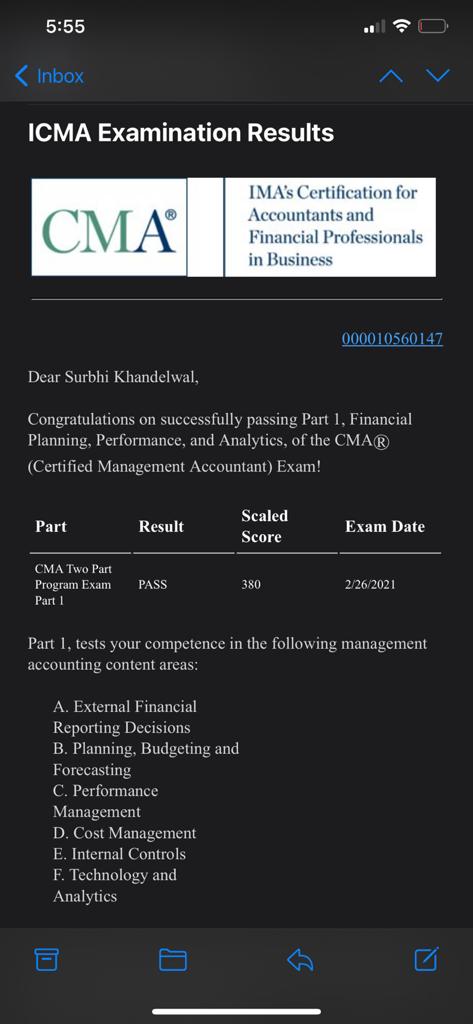 US CMA Certification Course in India - US CMA Training Classes