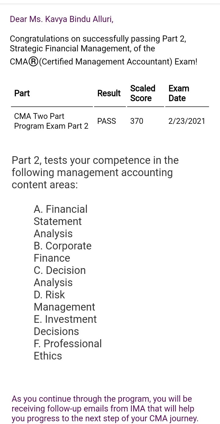 US CMA Certification Course in India - US CMA Training Classes