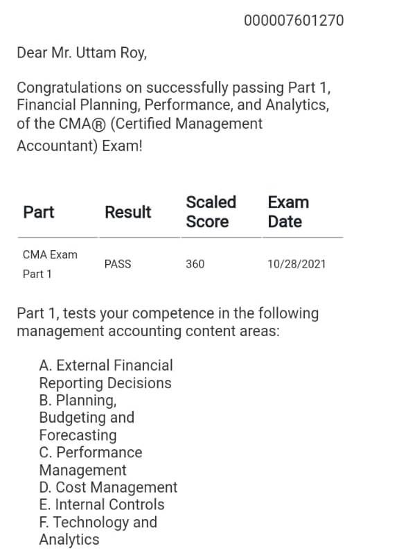 US CMA Certification Course in India - US CMA Training Classes